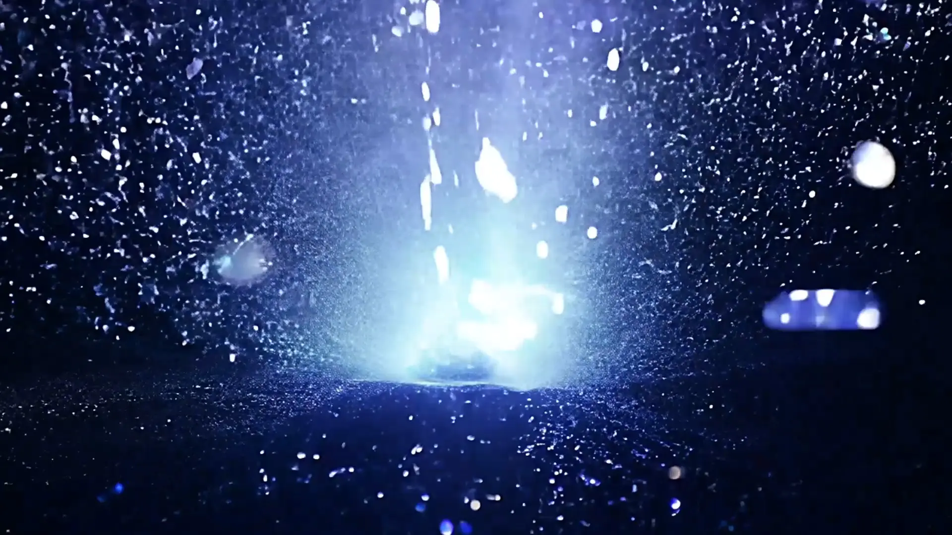 Crystal Particle Explosion Overlay For Cinematic Projects | Videos